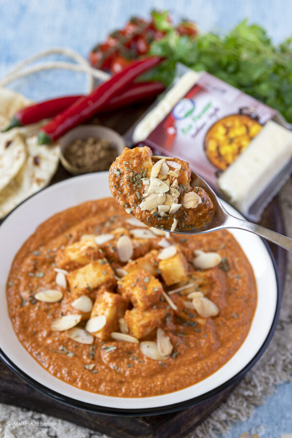 Paneer in Butter Masala Sauce | lecker indisch kochen