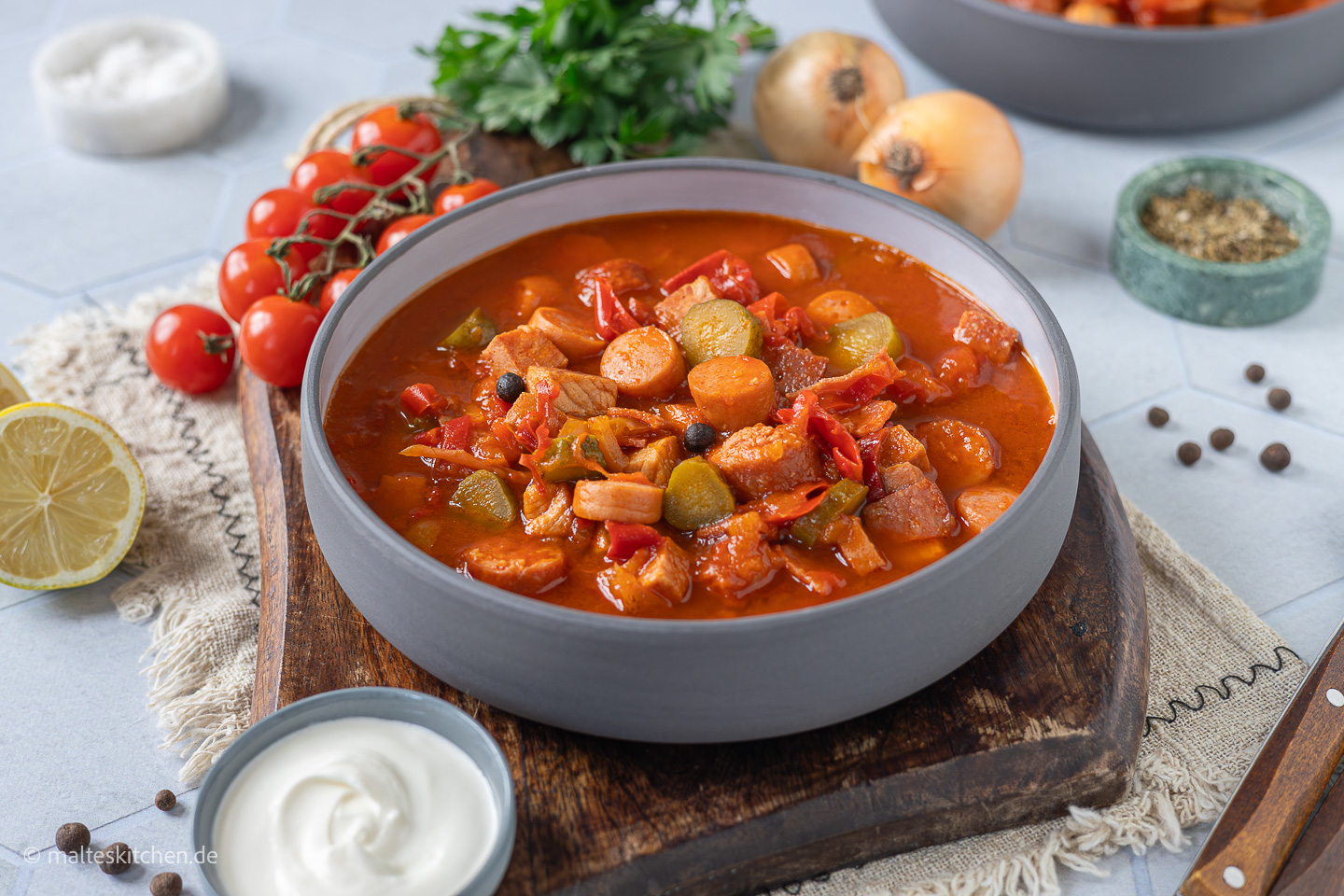 Leckere Soljanka Original DDR-Rezept | mit Letscho